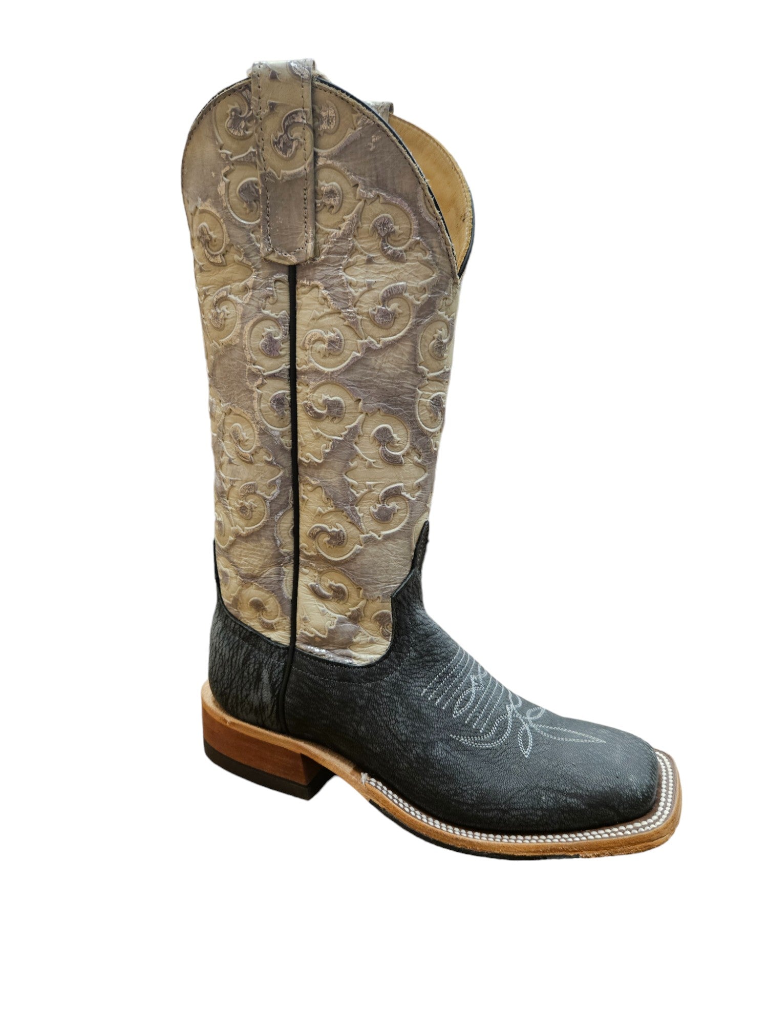 Women’s Embossed Leather Boots | Country View Western Store