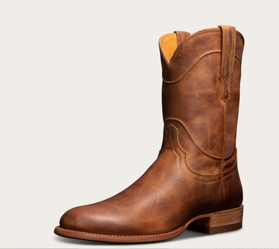 MEN'S TECOVAS THE EARL IN SCOTCH GOAT WESTERN BOOTS 10002-SCO