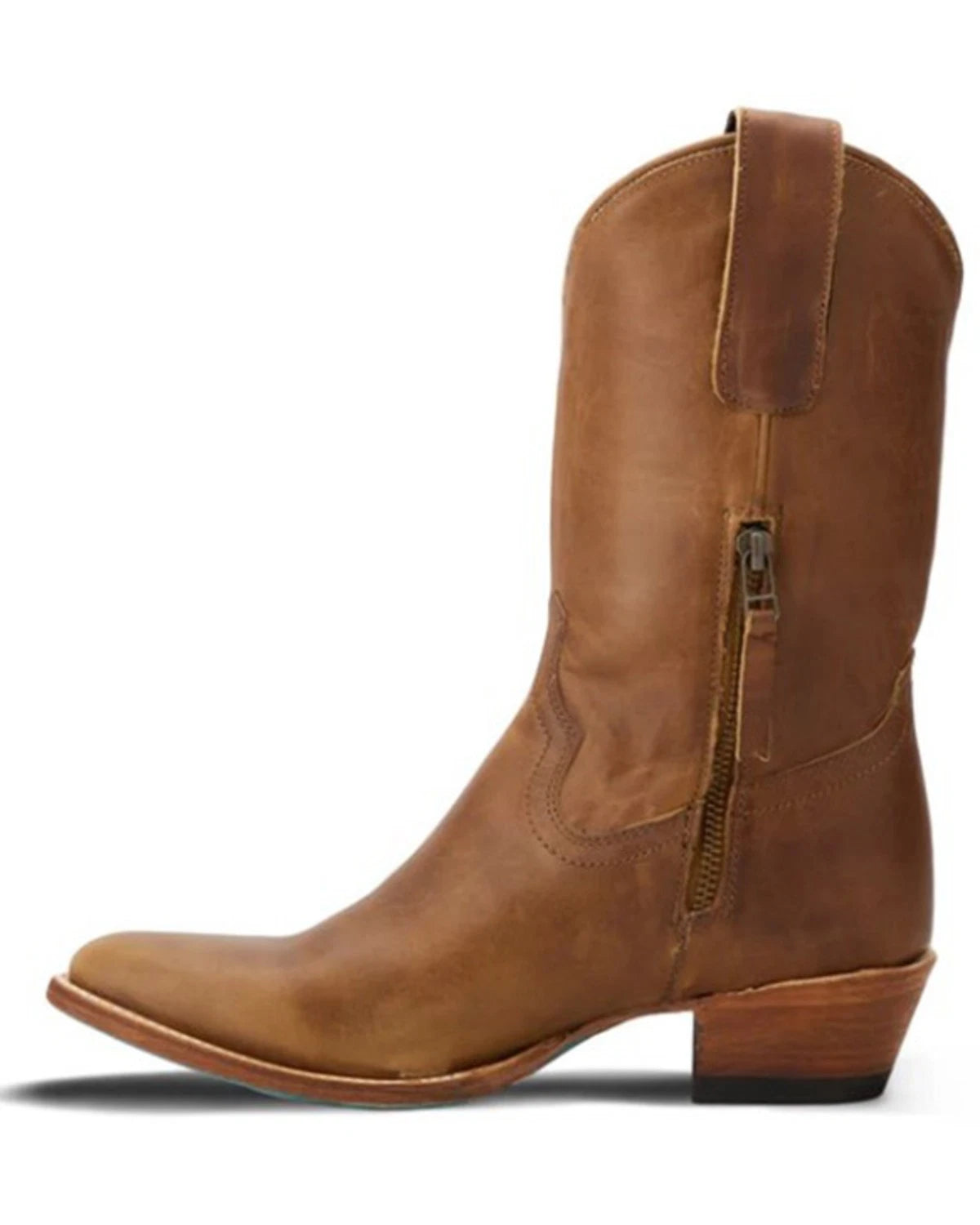 Lane Women's Plain Jane Midi Western Boot - Round Toe - LB0552F